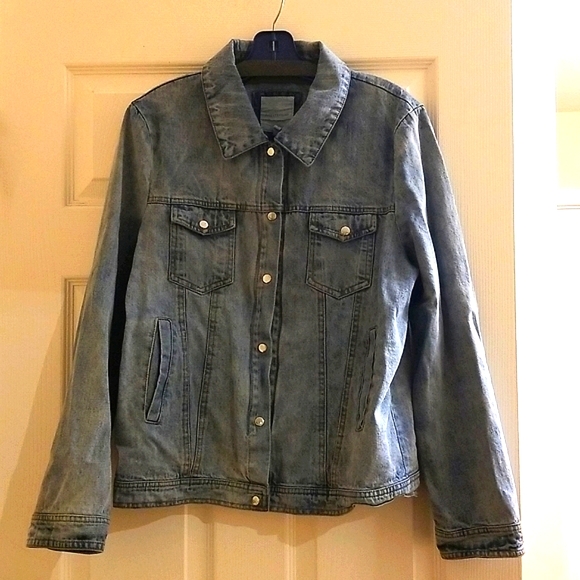 Avec Les Filles | Jackets & Coats | Womans Dungaree Jacket | Poshmark